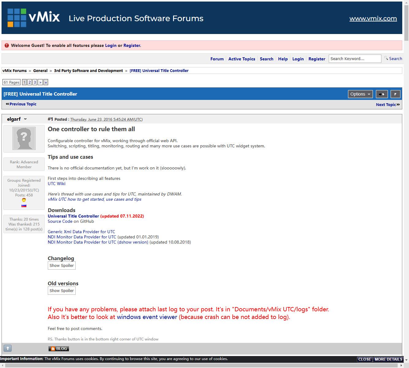 vMix直播最佳辅助工具Universal Title Controller（vMIX UTC通用标题控制器） - vMix教程 - vMix ...
